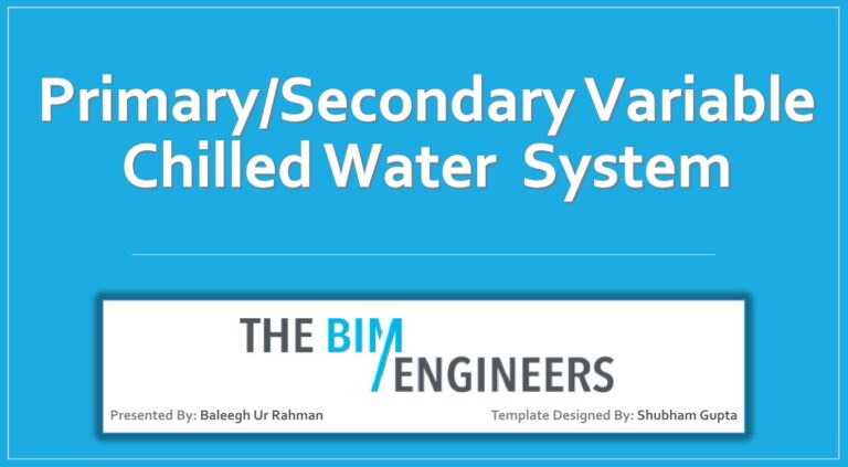 HVAC Primary Secondary Variable Pump Chilled Water System ...